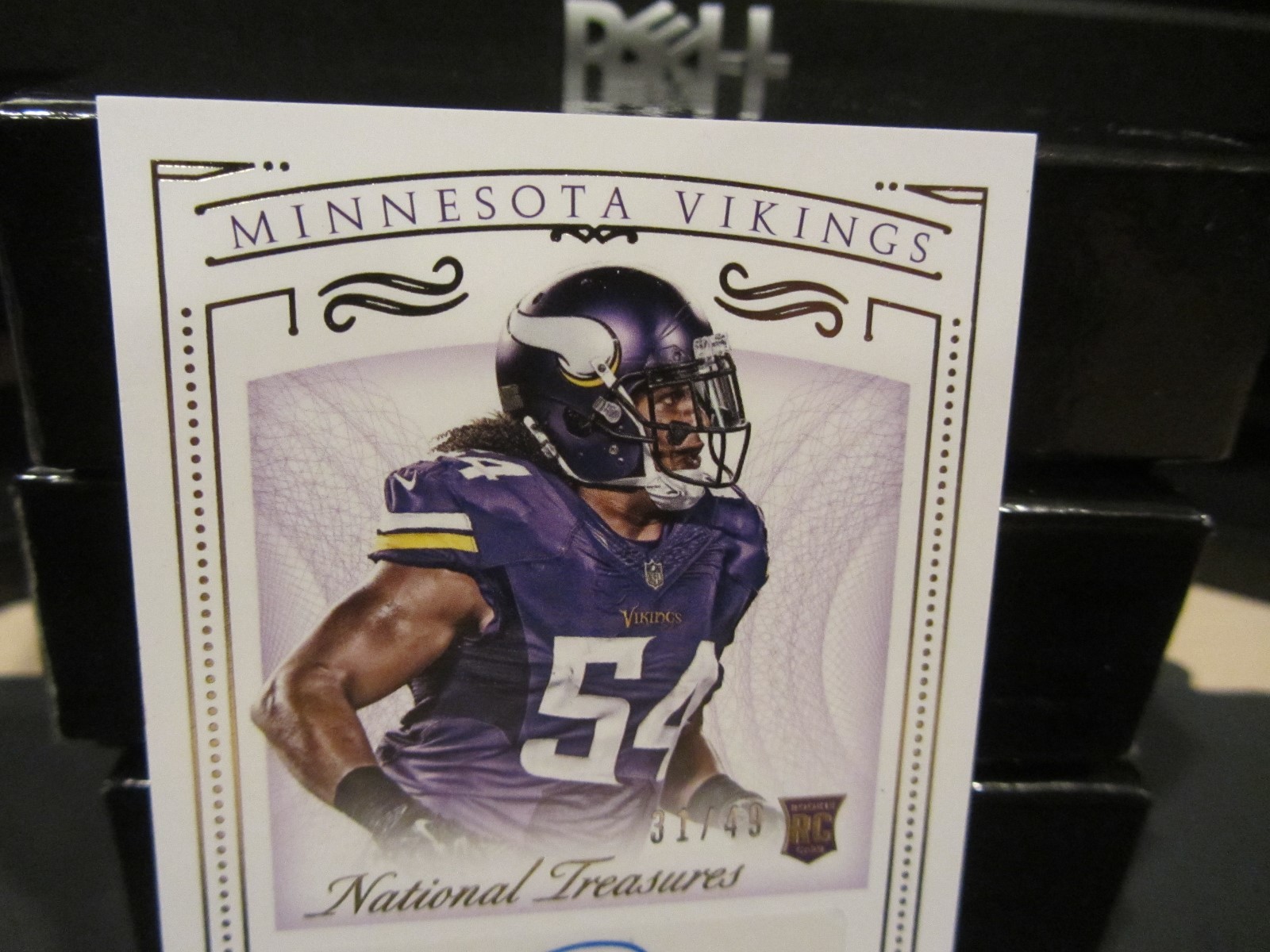National Treasures Rookie Parallel Autograph Vikings Eric Kendricks 31/ ...