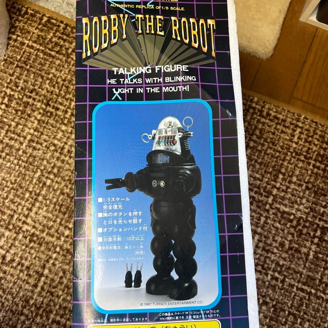 Masudaya Robby the Robot Talking Figure Tin Toy '97 Limited 1000 Units ...