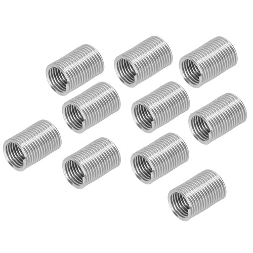 10x M18x2.5D Thread Insert Male Female Reducing Nut StainlessSteel Wire ...