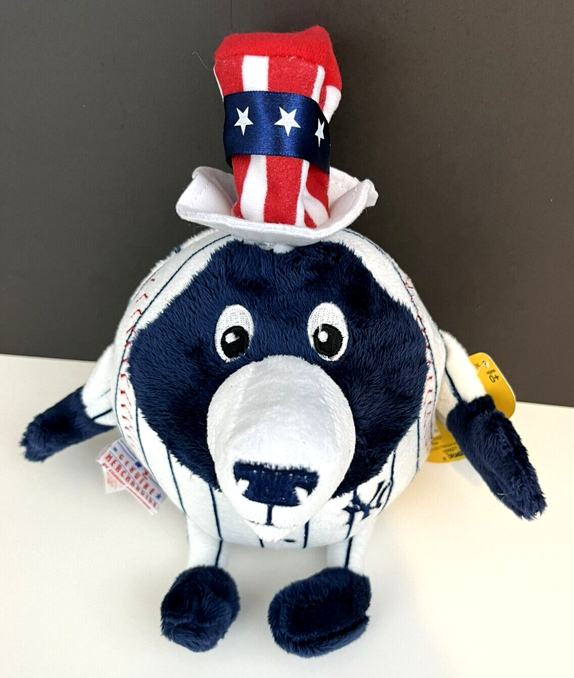 Orbiez Sports~Official MLB~New York Yankees~Mascot~Stuffed Plush~NWT ...