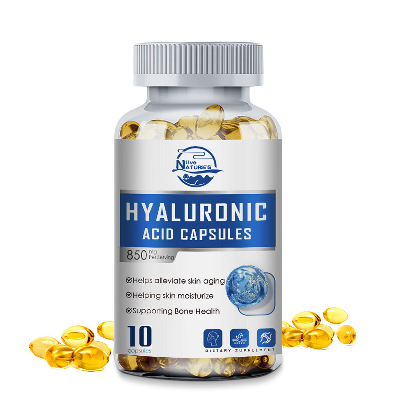Hyaluronic Acid Capsules Hight Potency For Skin Hydration,Anti-Aging ...