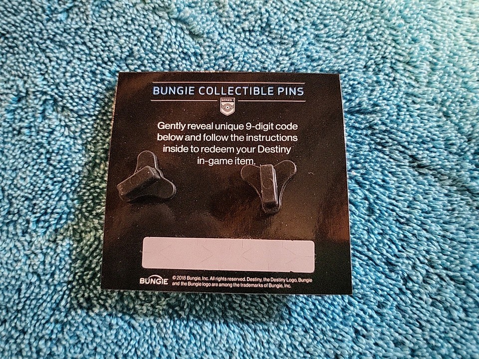 Destiny Bungie Armory Series 1 Coldheart Pin 2018 With Unused Code | eBay