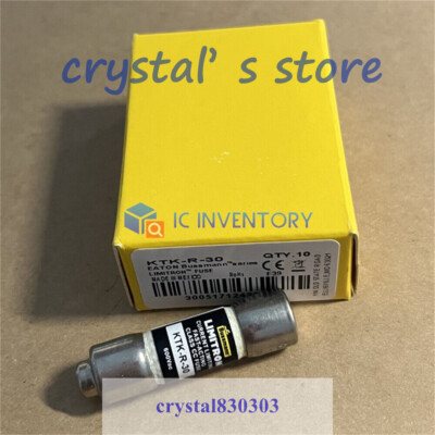 10pcs Bussmann KTK-R-30 ( KTK-R-30) 30 Amp 600V Fast-Acting Fuses | eBay