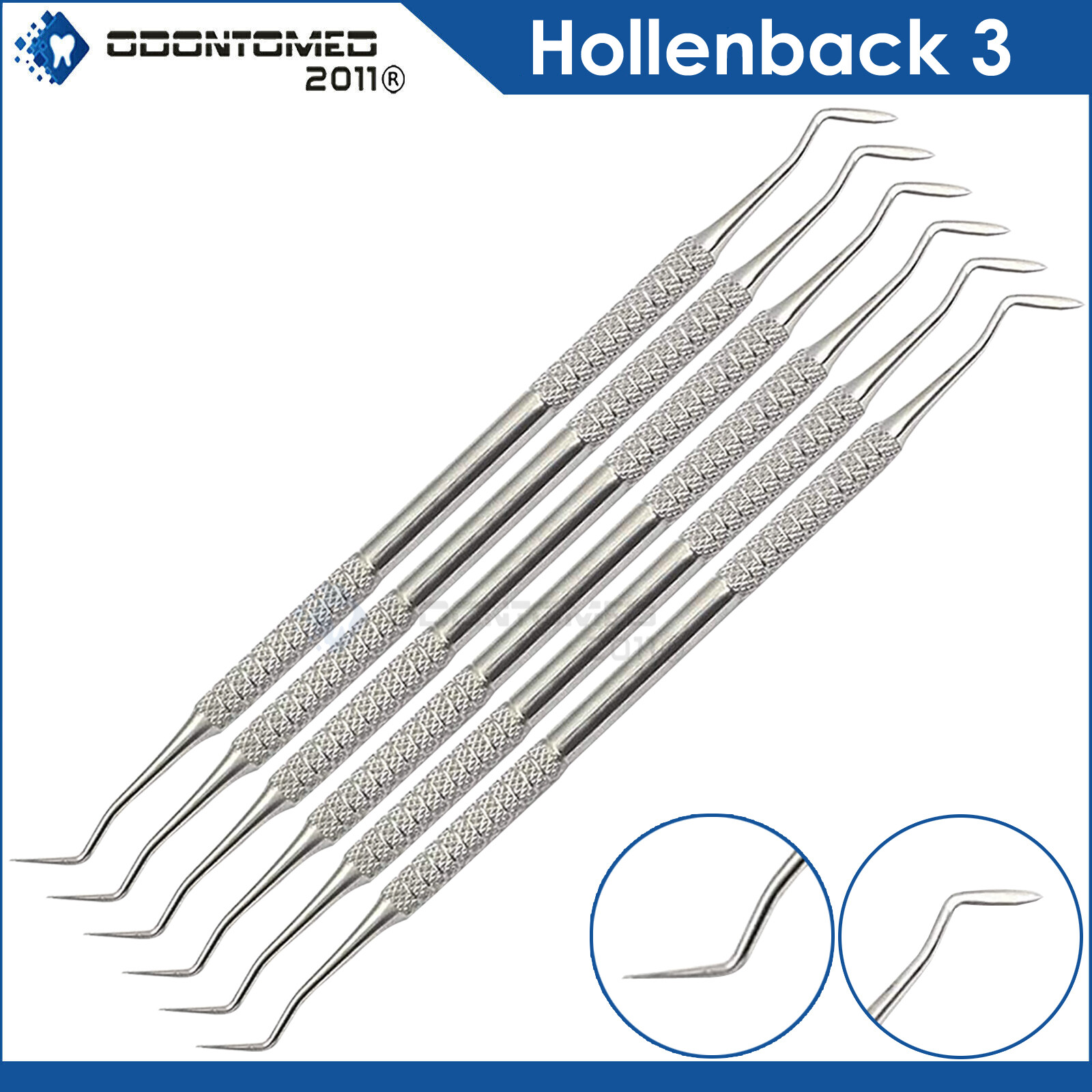 6 Hollenback FIG 3 Amalgam carvers plastic Filling Instruments Dentists ...