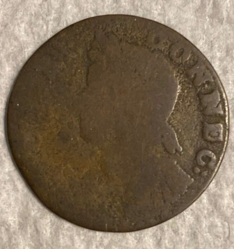 Conneticut Colonial Copper Bust Facing Left Thin Planchet No Date ...