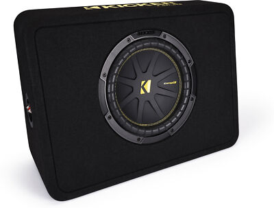 Kicker CompC 50TCWC104 10" 4-ohm Ported Loaded Enclosure | eBay