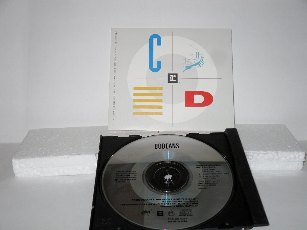 Bodeans - Good Work Promotional ONLY CD Single - PRO-CD- ** Free ...