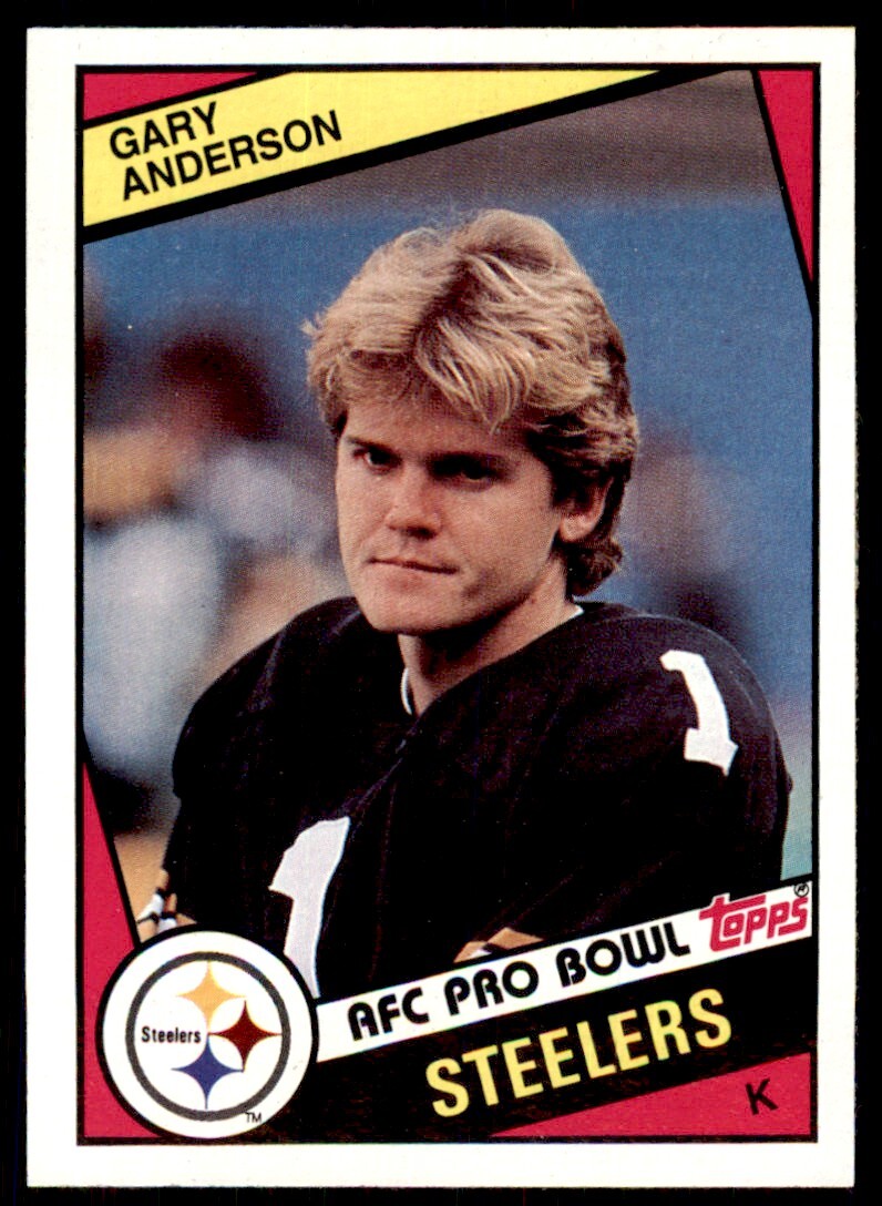 1984 TOPPS: GARY ANDERSON PITTSBURGH STEELERS #161 | eBay