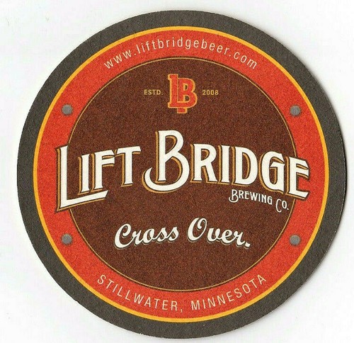 Lift Bridge Brewing Co Beer Coaster Stillwater MN | eBay