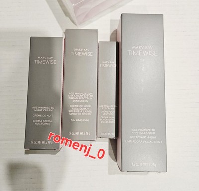 Mary Kay Timewise Miracle Set 3D Normal To Dry Skin New Full Size READ ...