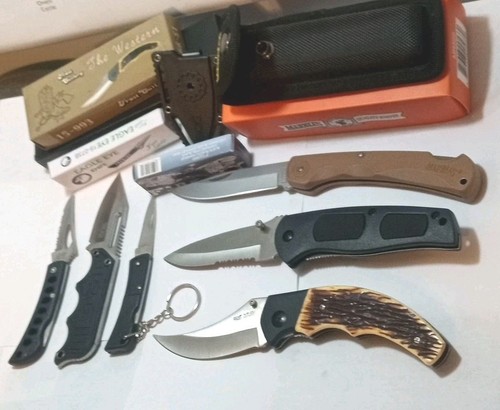 The Western Pocket Knife Lot Of 6 NOS Marbles, SOG, Etc #82c | eBay
