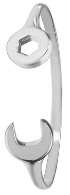Funky 925 Sterling Silver Girls Spanner Bangle - 2mm, 7 Grams 222822U ...