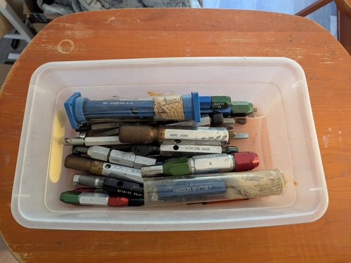 Box Of No Go Plug Gages-Wide Variety | eBay