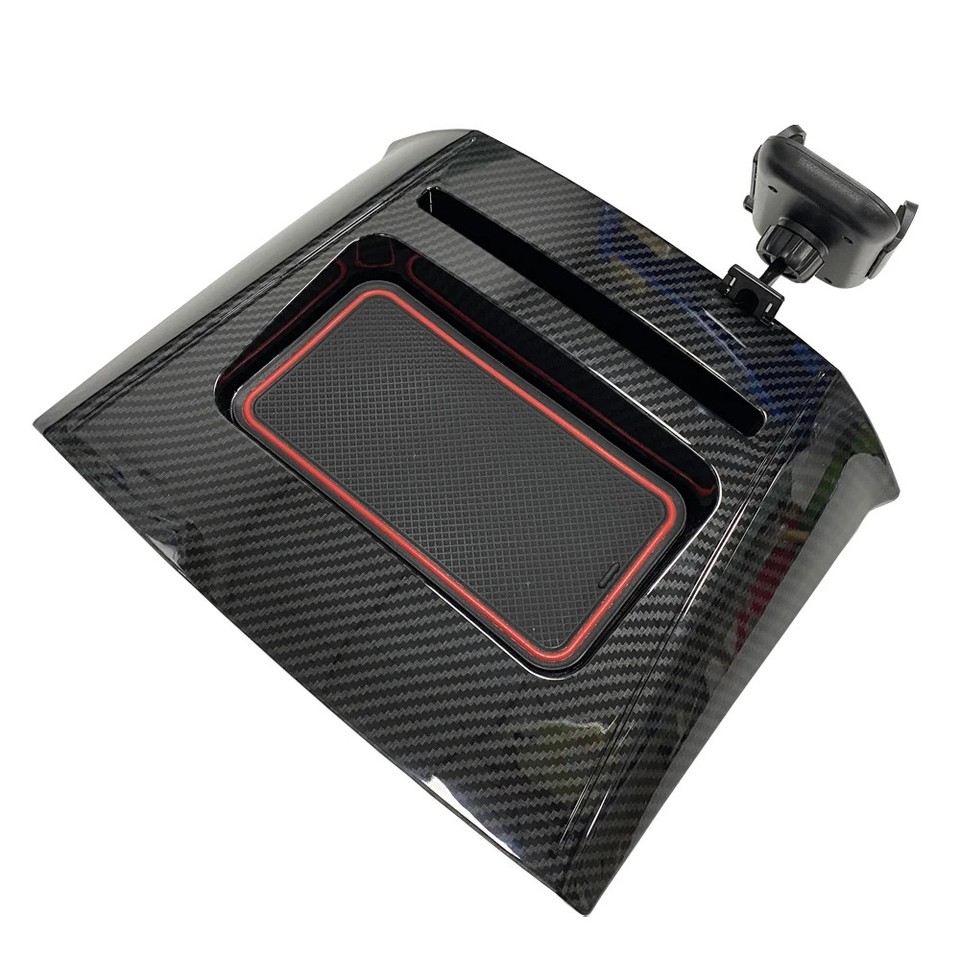 For Ford Mustang 2015-2018 Phone Holder Mount Center Console Dash Tray ...