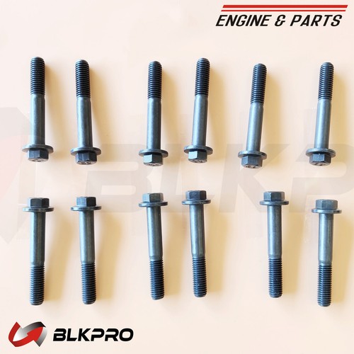 12* EXHAUST MANIFOLD Bolts Stud For B5.9 6.7L ISB CUMMINS Dodge Ram 89 ...