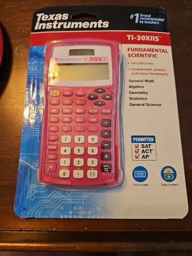 Texas Instruments TI-30X IIS 2-Line Scientific Calculator - Pink ...