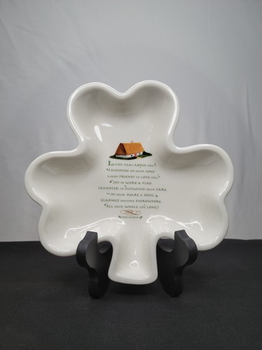 Shamrock Irish Blessing Spoon Kitchen Tool Rest Dish Russ Berrie | eBay