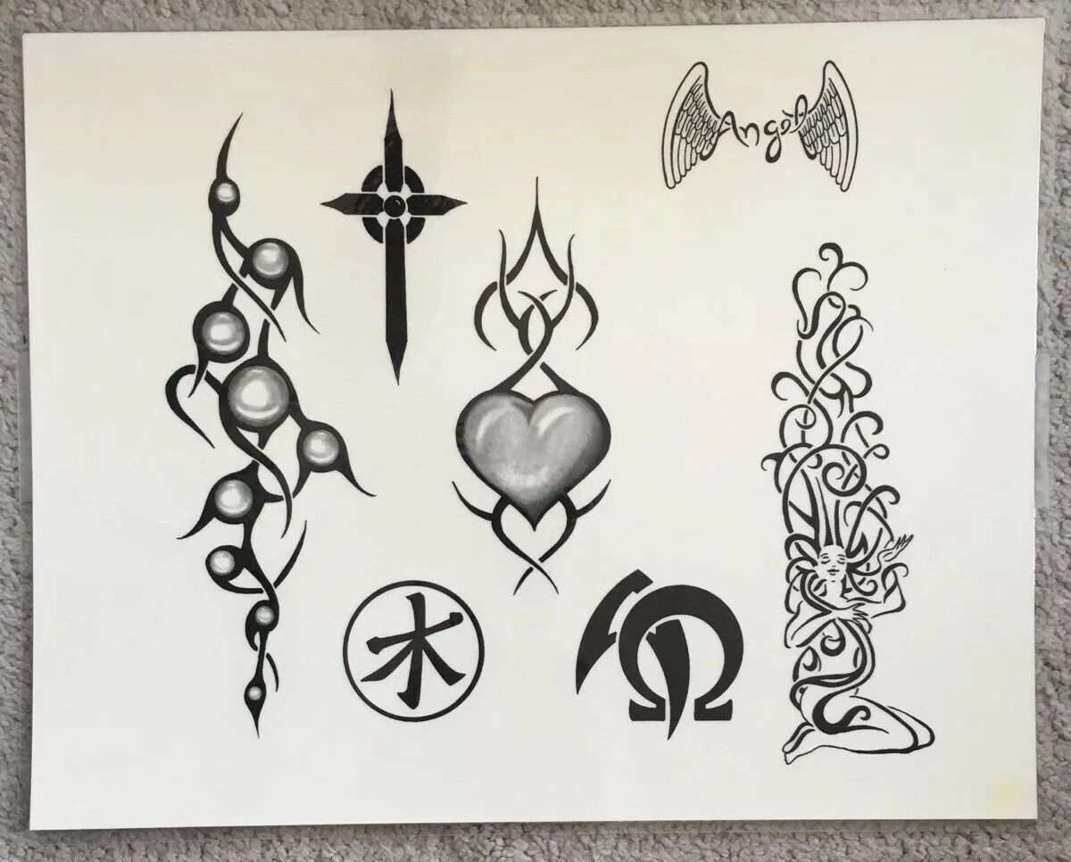 Tribal Angel Tattoo Designs For Men
