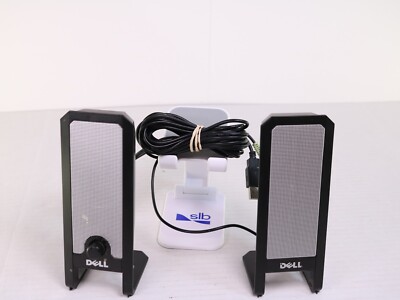 Dell A225 USB Powered Computer Desktop Speakers 3.5mm Jack Tested ...