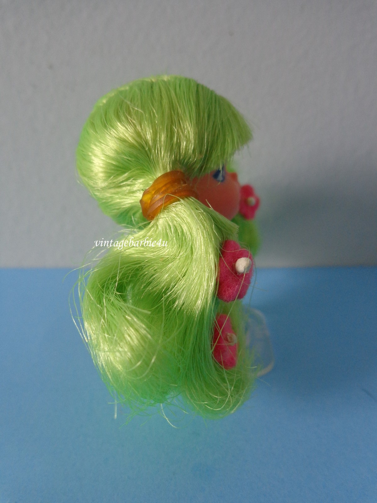 Vintage Liddle Kiddle Doll Kolognes Apple Blossom #3707 w Stand Hong ...