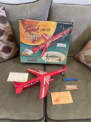 1960s Original Comet Northrop Snark SM-62 Control Line Airplane Very ...