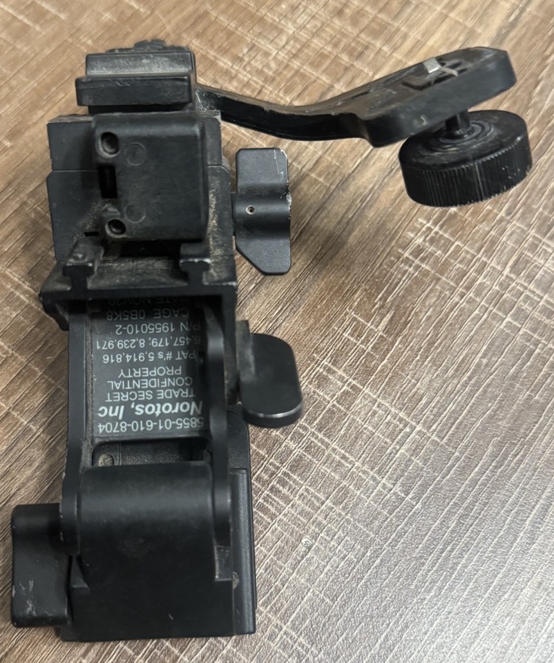 NOROTOS Titanium Rhino Mount II & J-Arm for NOD/NVG PVS-14, NSN 5855-01 ...