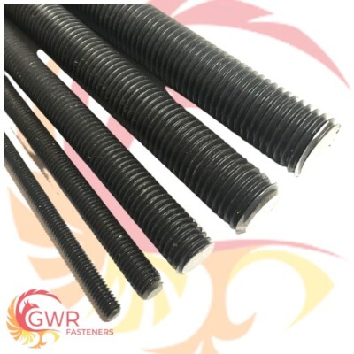 UNC Threaded Bar 8.8 High Tensile Steel Rod Studding Self Colour ...