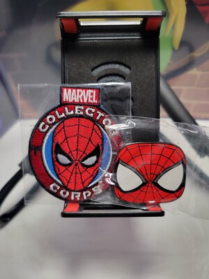 (Retired) Marvel Collector Corps Spider-Man Series: Patch & Pin | eBay