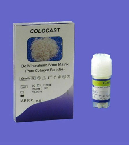 Cologenesis Colocast De Mineralized Bone Graft 1CC, Pure Collagen ...