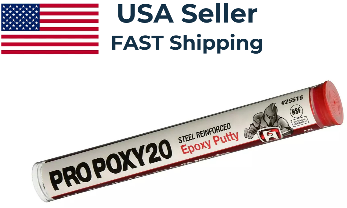 Hercules Propoxy 20 Steel Reinforced Epoxy Putty, 4-oz. 25515 ...