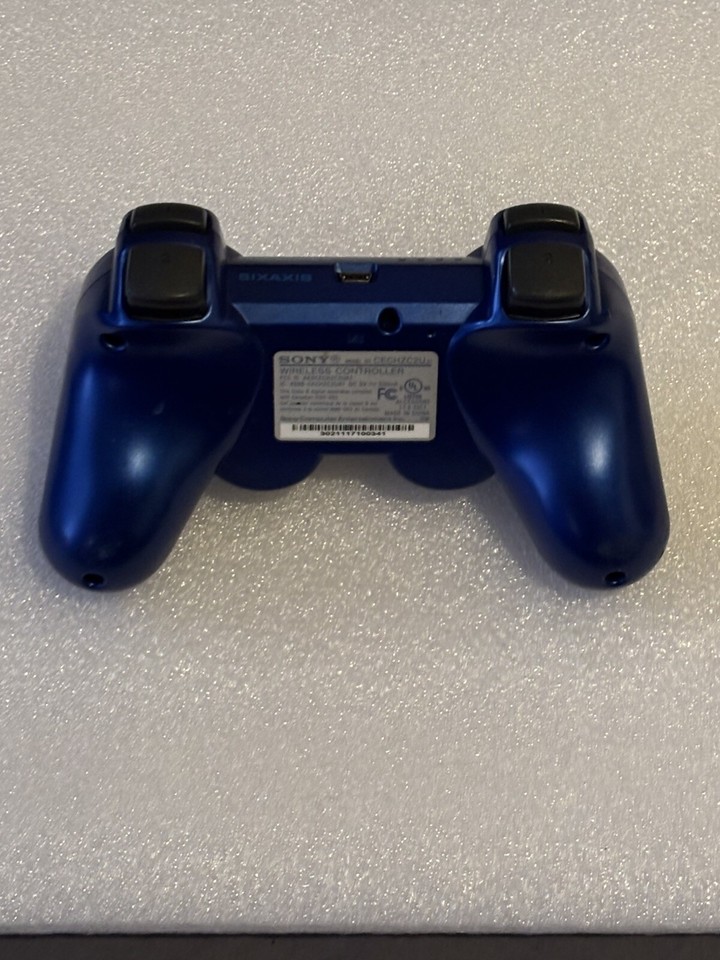 Sony PS3 Wireless Controller DualShock3 Six Axis CECHZC2U A2 Blue ...