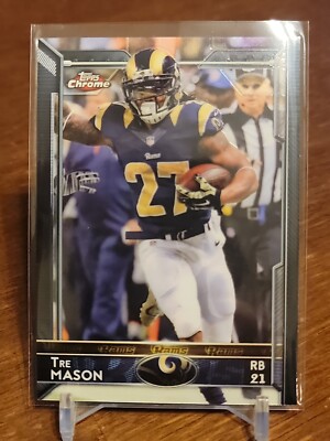 2015 Topps Chrome - TRE MASON #82 base - St. Louis Rams | eBay