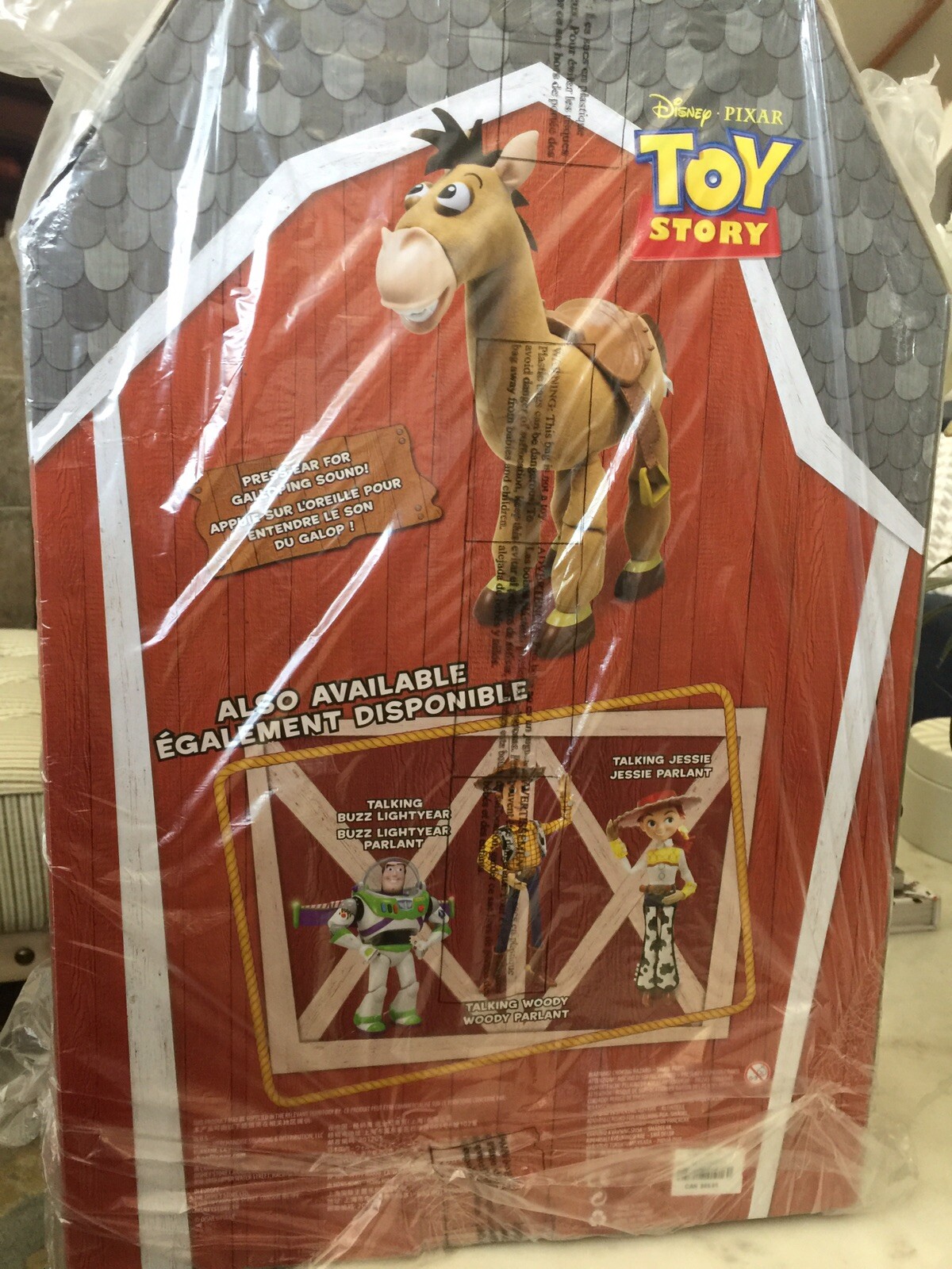 SOLD OUT Disney PIXAR Limited Release Toy Story 4 BULLSEYE 🎯 + BLUE RAY ...