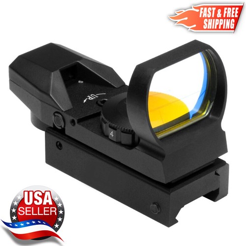 Red Dot Reflex Tactical Sight - 4 Reticles - D4B Hunting Optic - USA ...