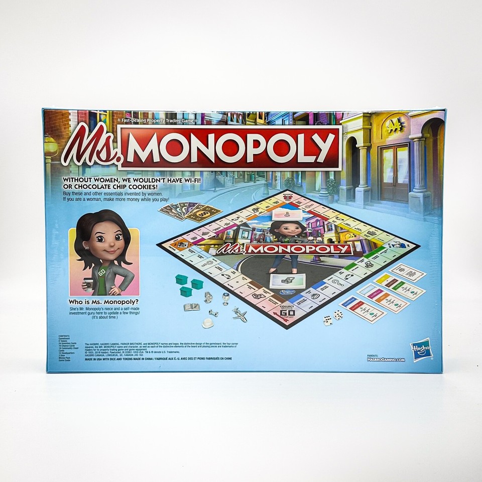 Ms. Monopoly Board Game | eBay