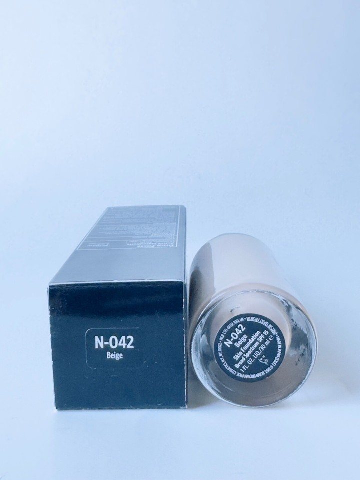 Bobbi Brown Skin Foundation N-042 Beige SPF 15 Full Size 1 Oz New in ...