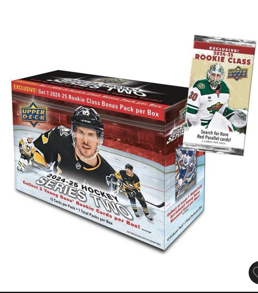 2024 25 Upper Deck Hockey Series 2 Retail MEGA BOX BONUS PACK | eBay