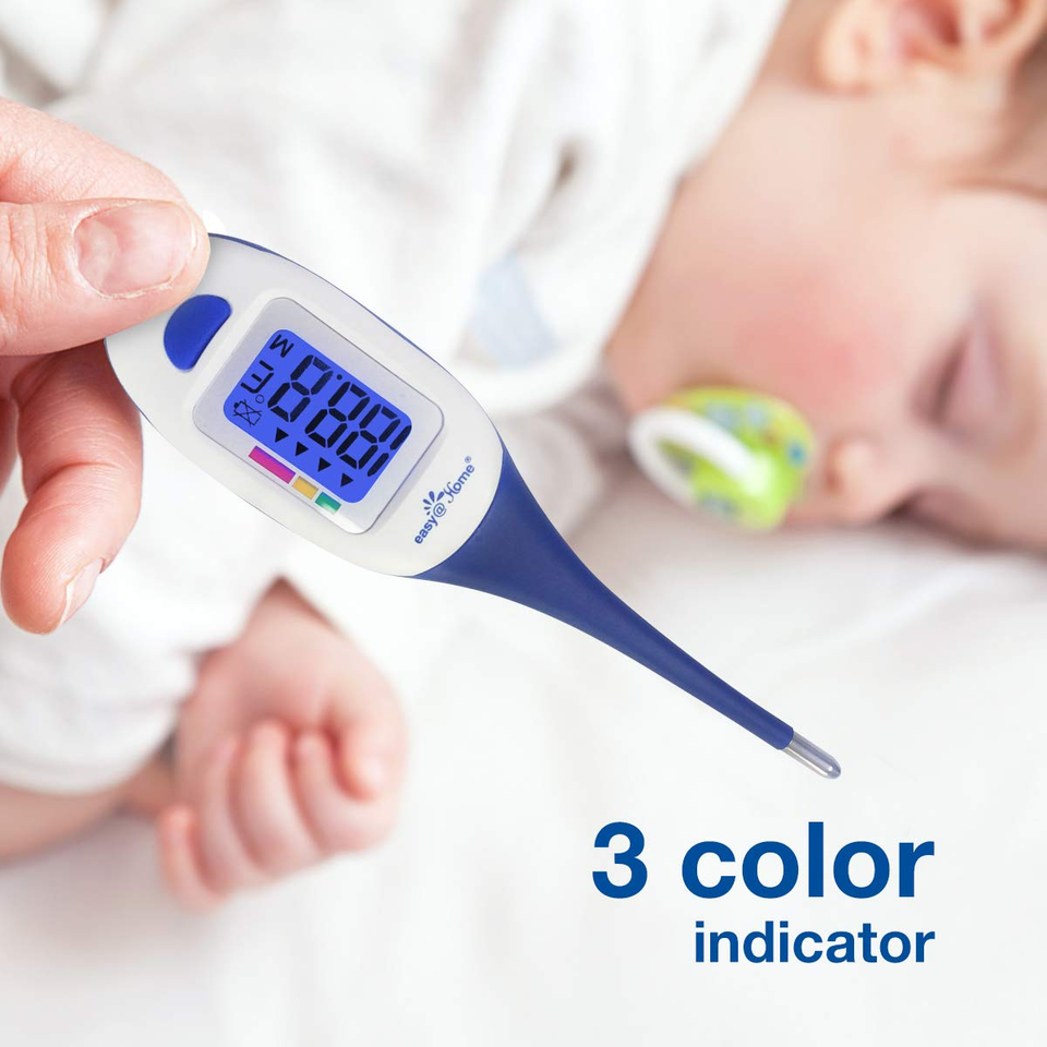 Baby Fever Oral Thermometer, Axillary Underarm Body Temperature ...