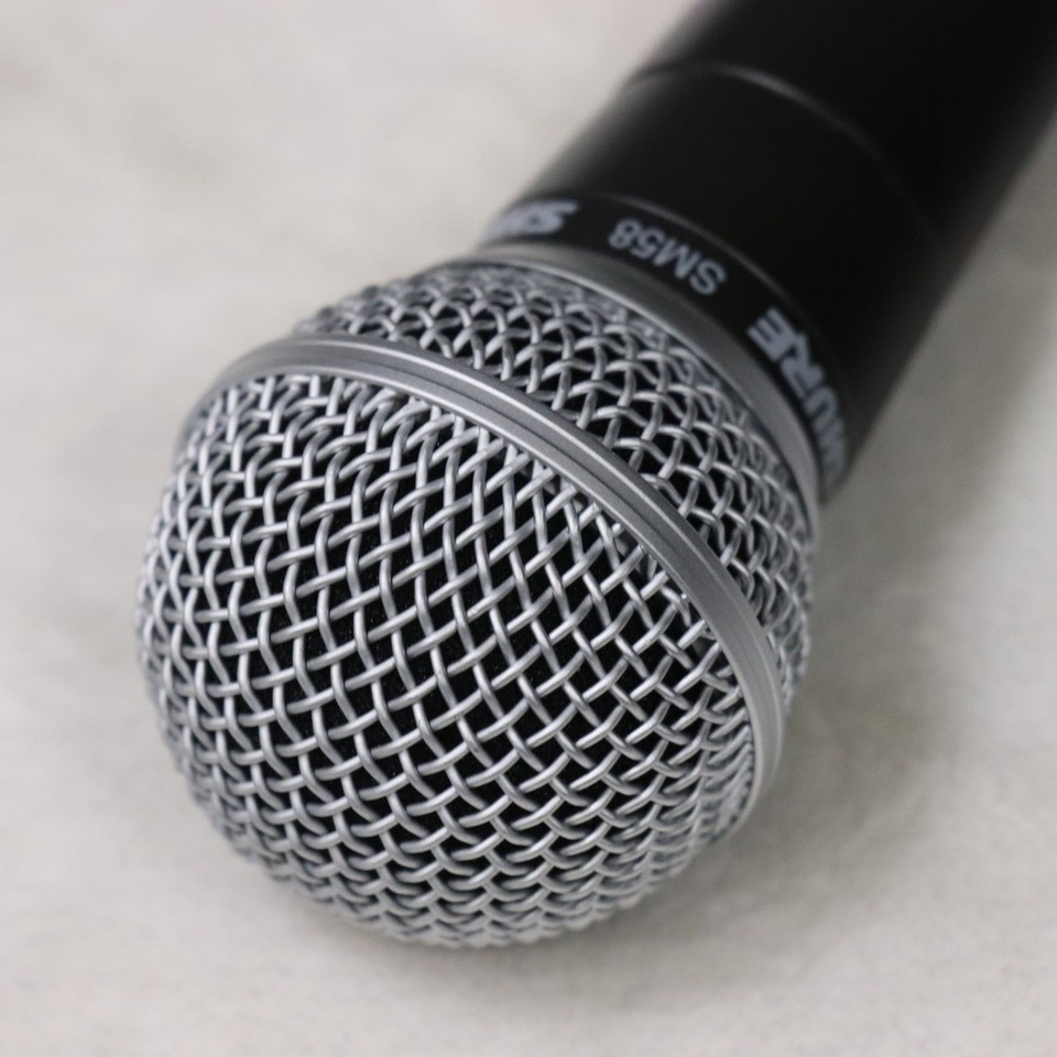 Shure SM58-LCE Dynamic Vocal Microphone Cardioid Used | eBay UK