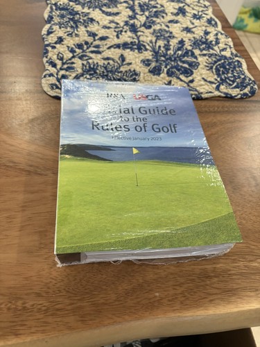 Official Guide to the Rules of Golf - R&A USGA BRAND NEW SEALED | eBay