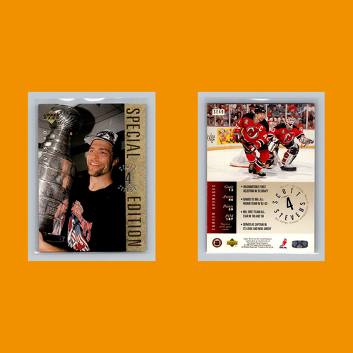 Scott Stevens #SE49 1995 Upper Deck Special Edition Gold New Jersey ...