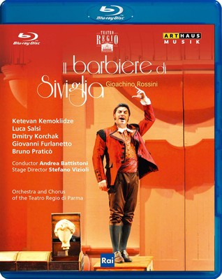 Rossini: Il barbiere di Siviglia (Blu-ray) Dmitry Korchak Bruno Praticò ...