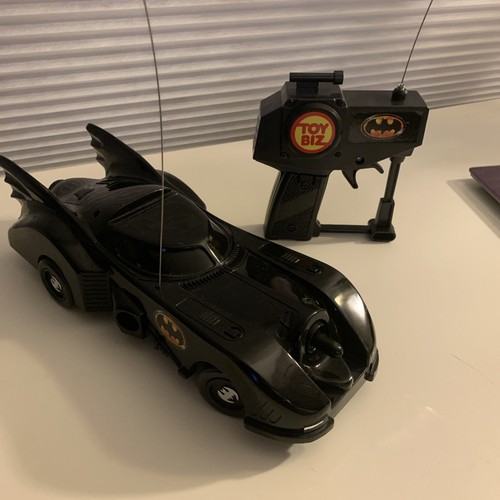 Batman 1989 Batmobile RC Remote Control Car DC Comics With Remote Toy ...