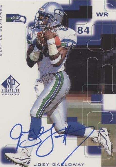 1999 SP Signature Edition - Signatures Joey Galloway #GA (AU) for sale ...
