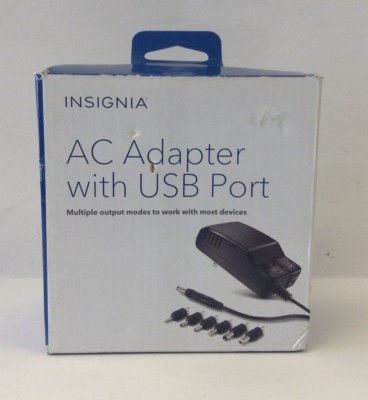 Insignia AC Adapter with USB Port | eBay