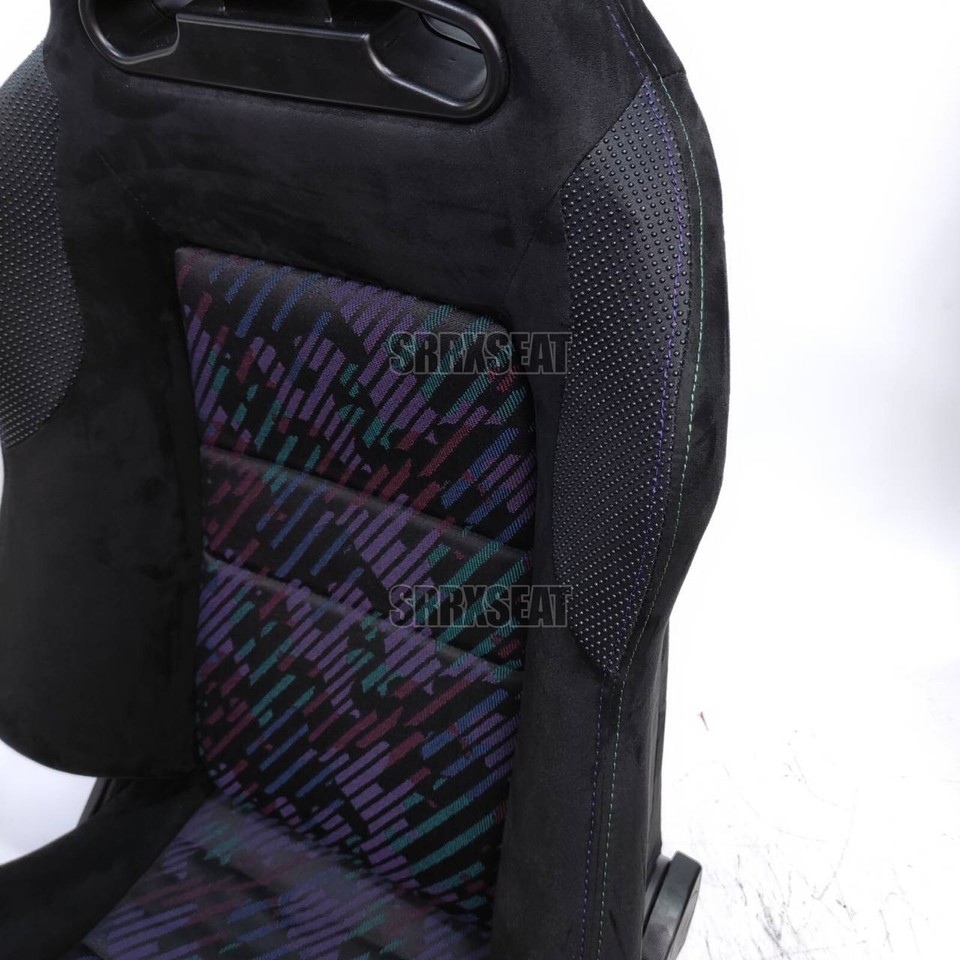 AUTHENTIC Recaro SR3 Trail Passat Front Full Set Seat | Black ...