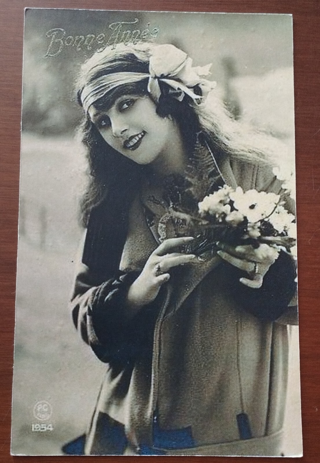 🟢French risqué nude woman with cute figure, Photo Postcard in 1910 ...