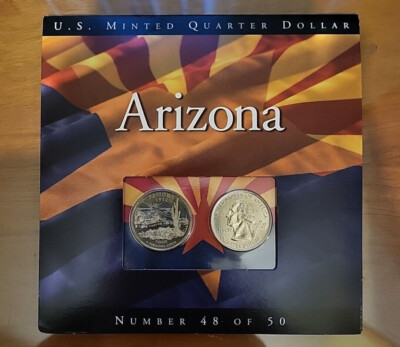 2008 P D ARIZONA State Quarters COINS OF AMERICA State Quarters Program ...