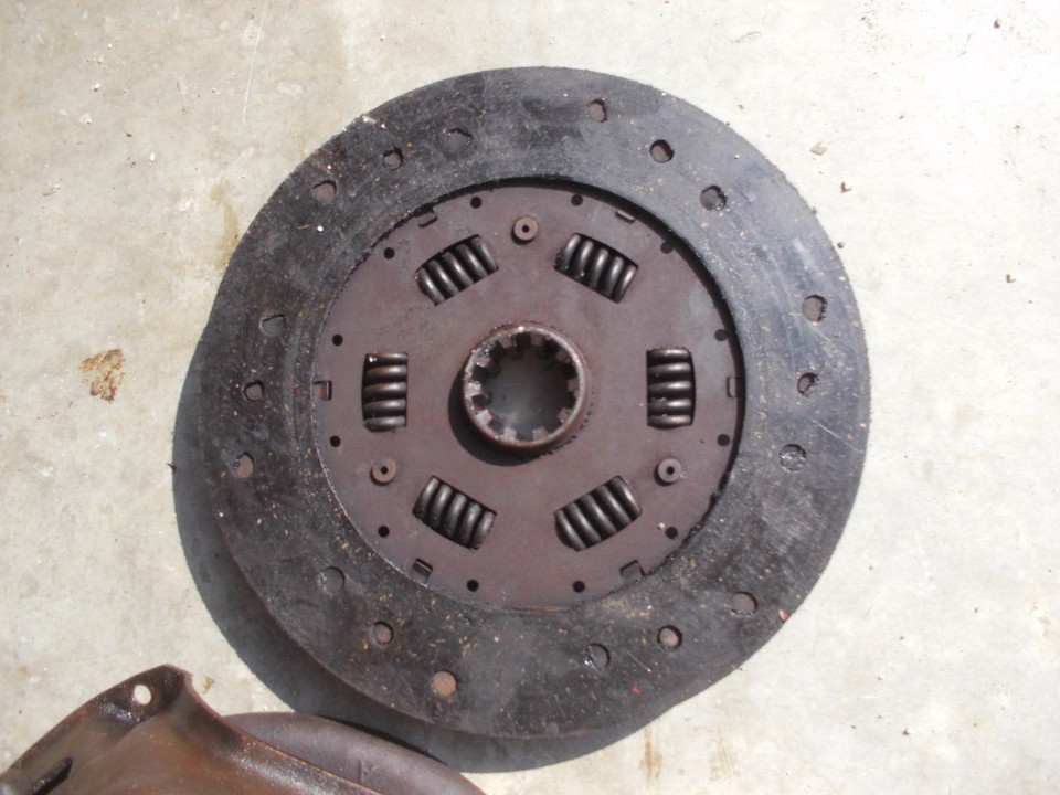 Ford 8N tractor engine motor clutch w/ pressure plate assembly | eBay