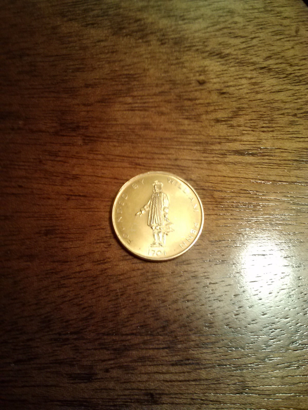 Vintage William Penn Pictorial Token (Philadelphia, PA) | eBay